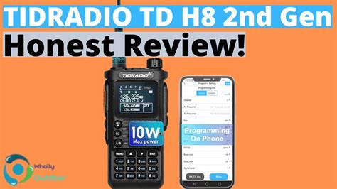 THE MOST POWERFUL HT TIDRADIO TD H Nd Gen Honest Review YouTube