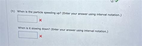 Solved A Particle Moves According To A Law Of Motion Chegg Com