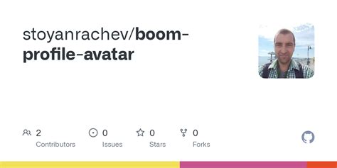 GitHub Stoyanrachev Boom Profile Avatar