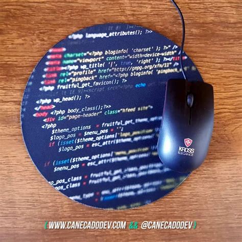 Mouse Pad Code Caneca Do Dev Canecas E Produtos De Programação