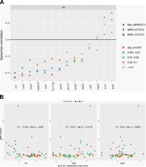 a summary of spearman correlation coefficients for the relative