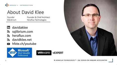 Sql Server On Vmware Accelerator Module 01 Introduction Youtube