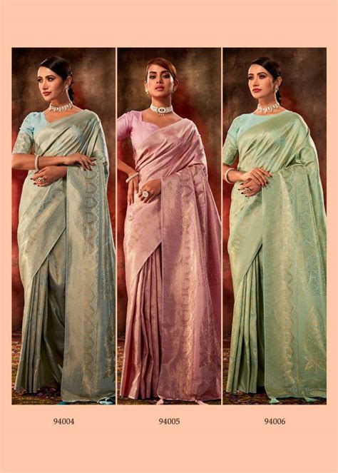 Rajoath STELLA SILK Soft Satin Kanchivaram Silk Saree