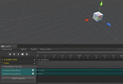 slate realtime cutscene sequencer unity3d