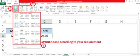 Set Print Margin For Top Bottom Left Right Edges Excel Help