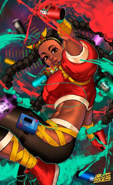 Kimberly Jackson Street Fighter And 1 More Drawn By Spunkyramaz