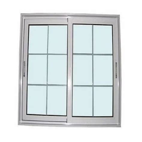 White 10mm Aluminum Sliding Glass Window Size 5x8 Feet Lxw At ₹ 300sq Ft In Faridabad