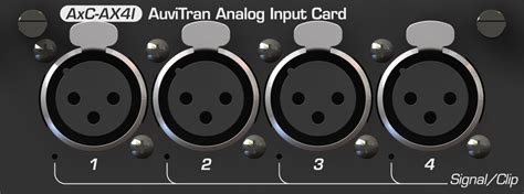 AuviTran Audio ToolBox AxC Cards