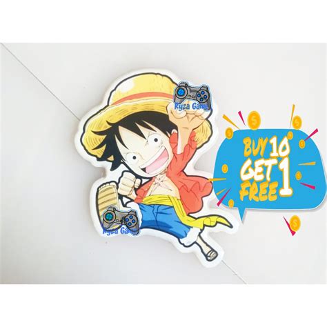 Jual Stiker Timbul One Piece Luffy Model 3 Shopee Indonesia