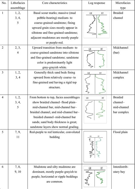 A Seismic Cross Section From Wells W6 To W10 And B Well Log