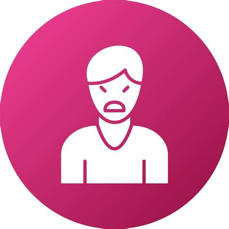 Passive Aggressive Personality Disorder Icon Style 21798903 Vector Art