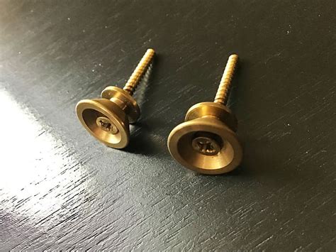 Brass Strap Buttons Reverb
