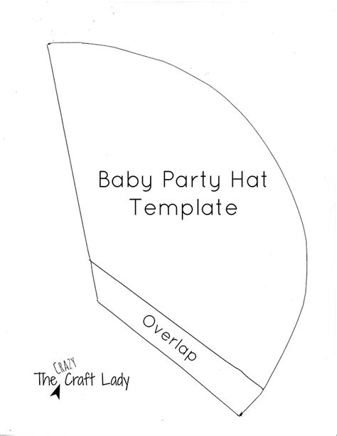 Mini Party Hat Template