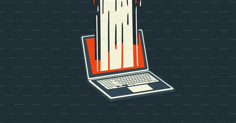 벡터 일러스트레이션 컴퓨터와 핵폭발 사진 Unsplash의 랩톱 이미지