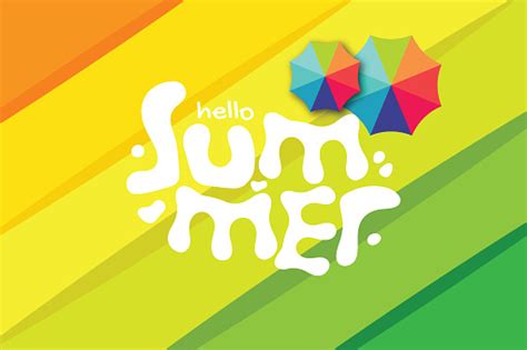 여름 레터링 배경입니다 추상 최소한의 여름 수평 포스터 표지 배너 푸른 하늘과 바다에 밝은 태양이 있는 카드 템플릿 벡터 스톡 일러스트 개념에 대한 스톡 벡터 아트 및 기타