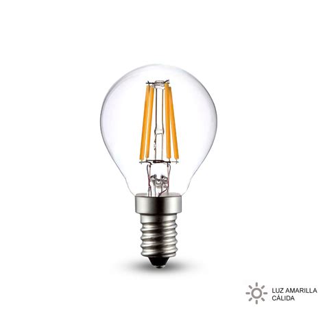 Foco Led Tipo Bombillo Vintage Con Base E14 Eco Max Kywi