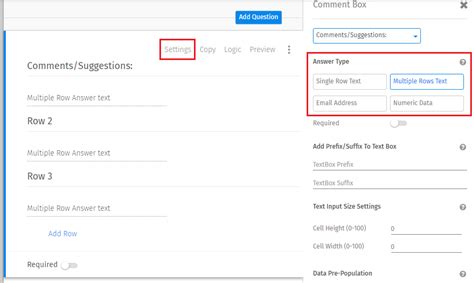 Answer Type And Layout Questionpro Help Document