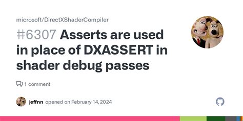Asserts Are Used In Place Of Dxassert In Shader Debug Passes · Issue