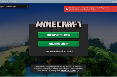 Minecraft Fix Something Went Wrong In The Login Process