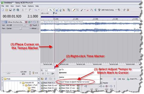 Using Tempo Mapping To Fix Tempo Drift John Rofrano
