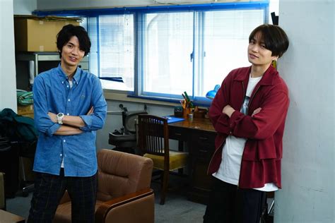 （写真）『バベル九朔』“親友”菊池風磨＆高地優吾の現場2ショット公開 エンタメ ニュース ｜クランクイン！
