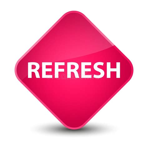 Refresh Elegant Pink Diamond Button Stock Illustrations 12 Refresh