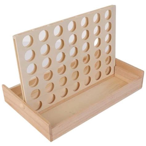 Dames de plateau en bois cadeau plateau de jeu et pièces jeu de famille à couverture