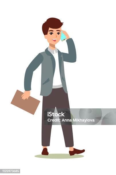 사업가 문자 집합입니다 애니메이션 캐릭터 남성 인물 생성자입니다 다른 사람이 자세 벡터 설정 인물 감독에 대한 스톡 벡터 아트