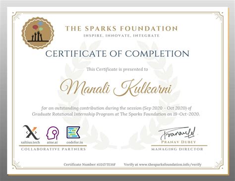 Manali Kulkarni On Linkedin Grip Intern Thesparksfoundation