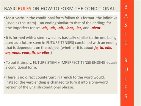 French Tense All About The French Conditional