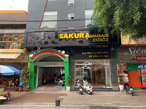 Lắp đặt Biển Hiệu Quán Massage Sakura Nuru Quảng Cáo Hải Phòng