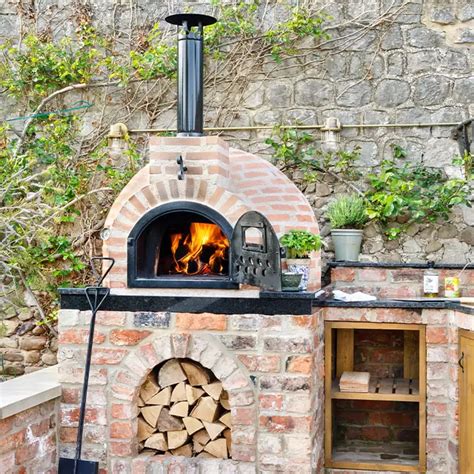 Outdoor Wood Burning Fireplace Pizza Oven At Carolyn Pless Blog
