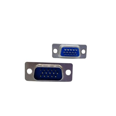 Conector Serial Macho Db15 3 Hileras Para Soldar Electronica Gabriel