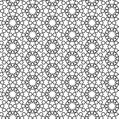 Seamless Abstract Geometric Star Pattern 1156235 Vector Art At Vecteezy