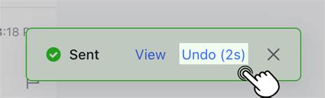 Undo Sent Emails