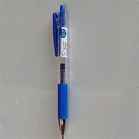 خرید و قیمت خودکار آبی فشاری ژل پن روان نویس با ضخامت 0 7 برند سی کلاس