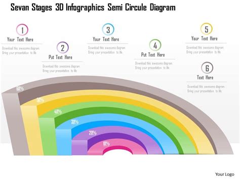 Style Circular Semi Piece Powerpoint Presentation Diagram Infographic Slide