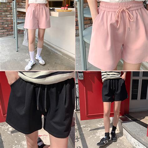 아더먼데이 단독 Made🥝기능성원단 센스하프 핀턱 밴딩팬츠 여자추리닝 추리닝반바지 트레이닝팬츠 에이핏 에이라인 면바지 여름반바지 하이웨스트