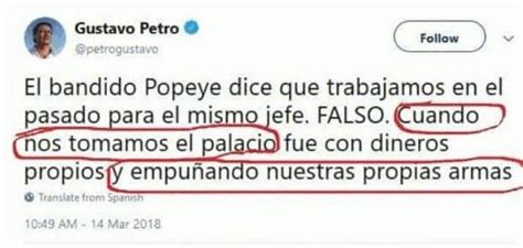 Supuesto Trino De Petro Sobre Palacio De Justicia Es Un Montaje