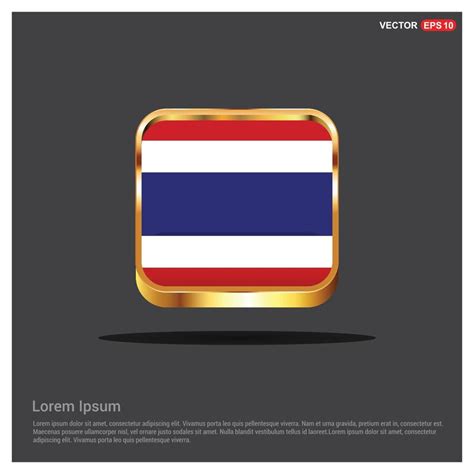Thailand Flag Design Vector 13304391 Vector Art At Vecteezy