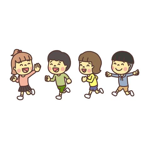かわいい子どものイラスト素材無料 イラストバンク 本店 かわいい子どものフリーイラスト 面倒な会員登録不要 すぐに使える無料の