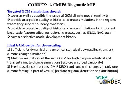 Coordinated Regional Downscaling Experiment Ppt Download