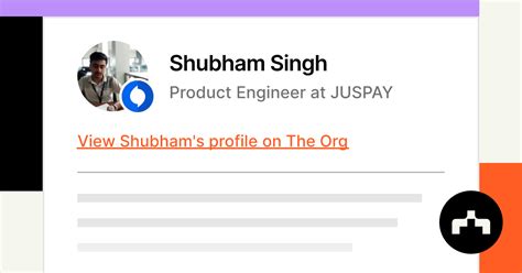 Shubham Singh Product Engineer At Juspay The Org