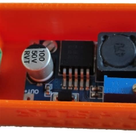 3d Printable Xl6009 Step Up Case By Nerdcorner