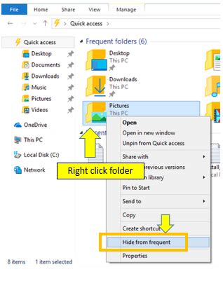 Windows 10 Tutorials 82 Hide Specific File Or Folder From Quick Access