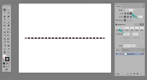 How To Make A Dotted Line In Illustrator 2025 Updated