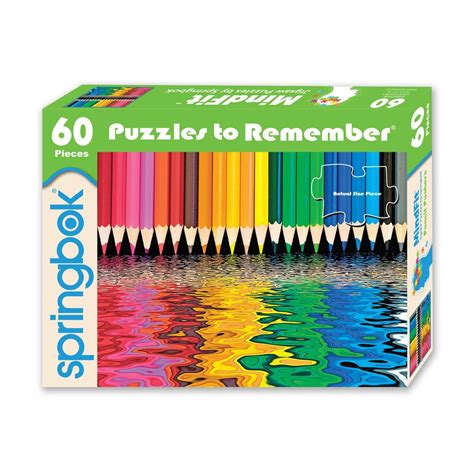 Puzzles To Remember Pencil Pushers 60 Piece Jigsaw Puzzle By