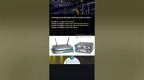 Cisco Standard Acl Configuration Example 2 Ccna 200 301 Shorts Quick Configs