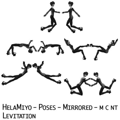 Second Life Marketplace Helamiyo Poses Levitation