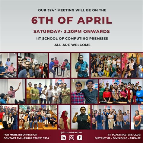 Iit Toastmasters Club On Linkedin Iittoastmasters